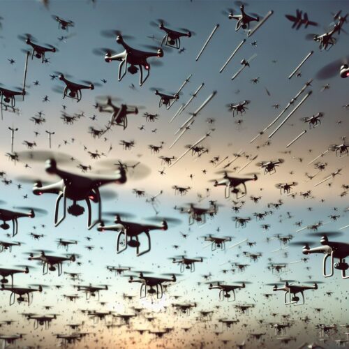 L'intérêt pour les essaims de drones augmente au milieu de la guerre ...